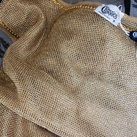 Swim | Beautiful Gold Mesh Coverup By Christies | Poshmark